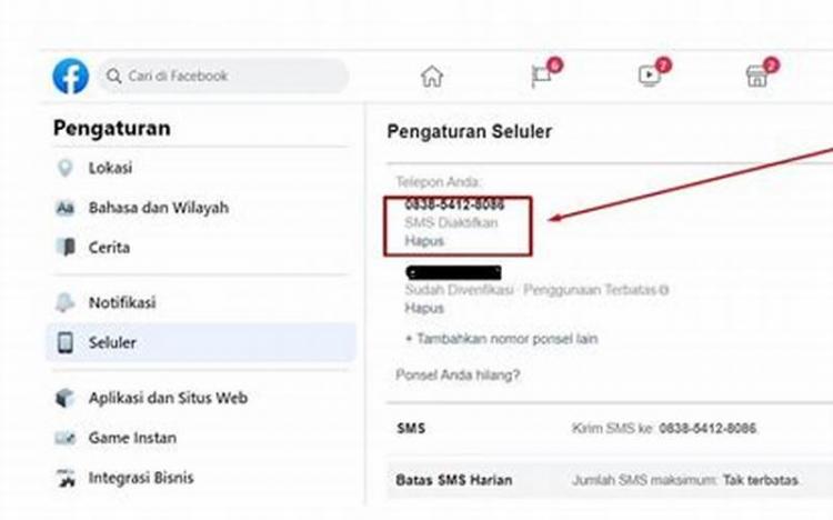 Cara Mengganti Nomor Telepon Facebook yang Sudah Tidak Aktif