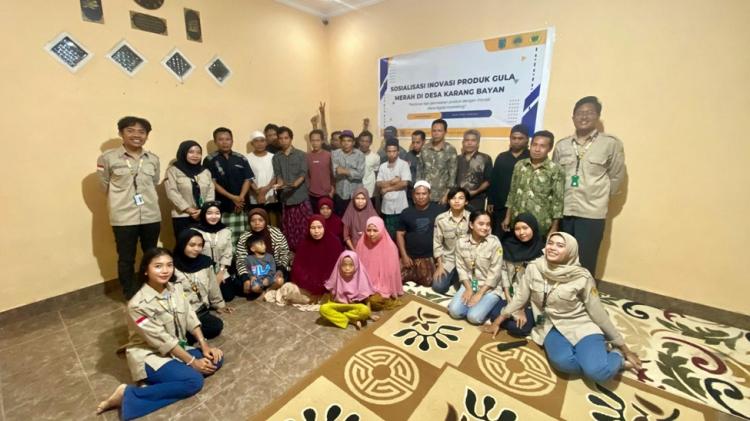 KKN PMD UNRAM Gelar Pelatihan Inovasi Produk Gula Merah di Karang Bayam