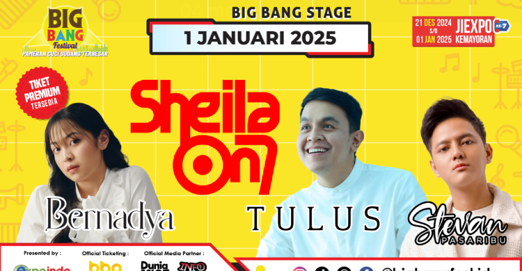 Sheila On 7 Dan Bernadya Meriahkan Big Bang Festival Di JiExpo Kemayoran