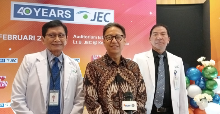 4 Dekade Berkiprah, JEC Resmikan 3 Cabang RS Mata Baru Tahun Ini