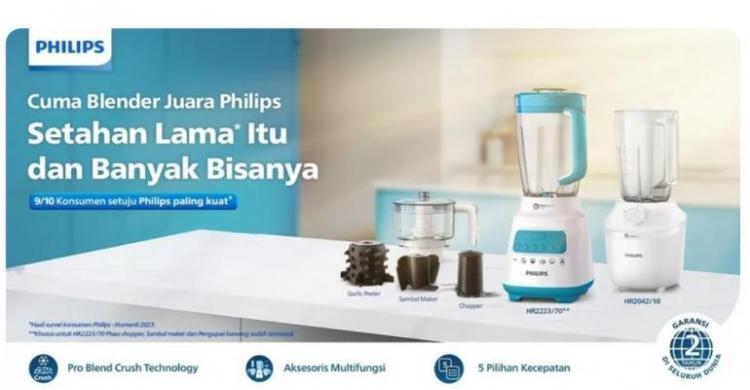 5 Barang Terbaik Philips Elektronik Indonesia dengan Garansi Resmi