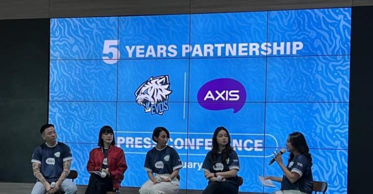 5 Tahun Kerja Sama, EVOS Dan AXIS Bangkitkan Industri Esports RI