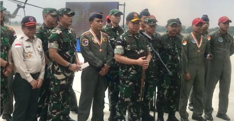 6 Gunung Api Erupsi, Panglima Siagakan Pasukan Reaksi Cepat di Tingkat ...