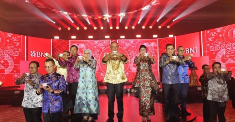 Apresiasi Nasabah Setia, BNI Gelar Customer Gathering Imlek 2024