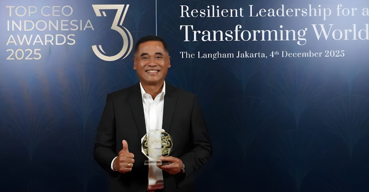 Ardi Hartoko Sabet Top CEO 2025, Pemimpin Konektivitas Digital R