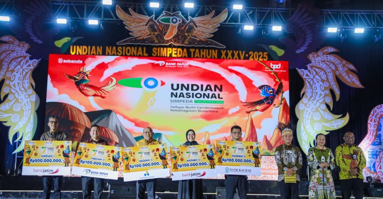 Asbanda Dan Bank Papua Gelar Undian Tabungan Simpeda 2025, Ini Pemenangnya