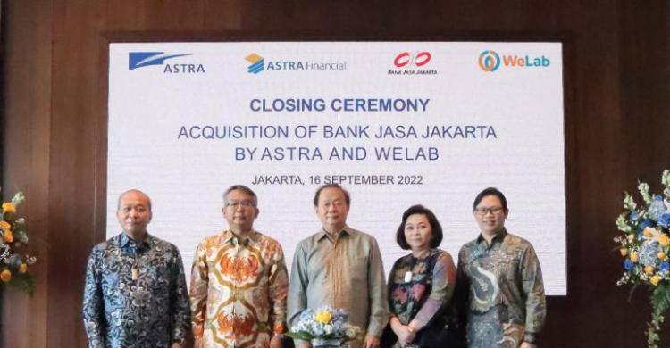 Astra dan WeLab Resmi Mengakuisisi Bank Jasa Jakarta