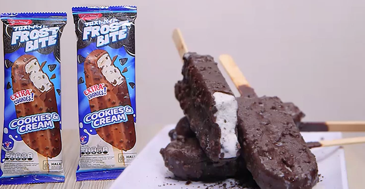 Awali Tahun 2025, Glico Wings Kenalkan Frostbite Cookies & Cream Varian ...