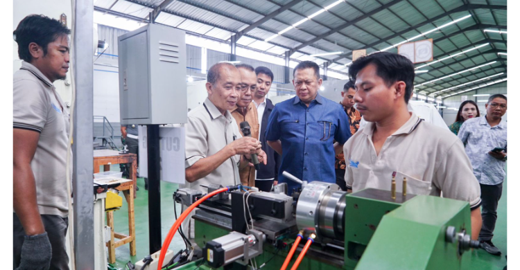 Bamsoet Resmikan Operasional Pabrik Amunisi Swasta Pertama di Indonesia