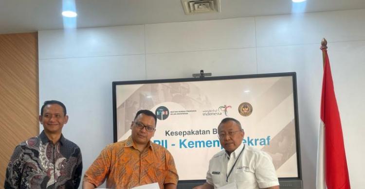 Bangun Sinergitas, IRPII Teken Kerja Sama Dengan Kemenparekraf