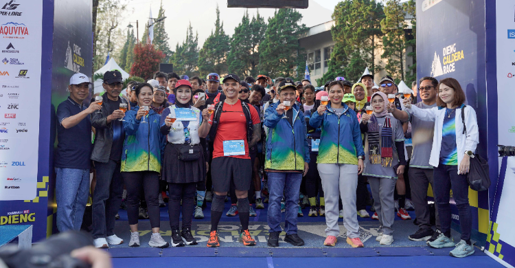 bank bjb Dukung Dieng Caldera Race 2026, Sport Tourism Makin Bergeliat
