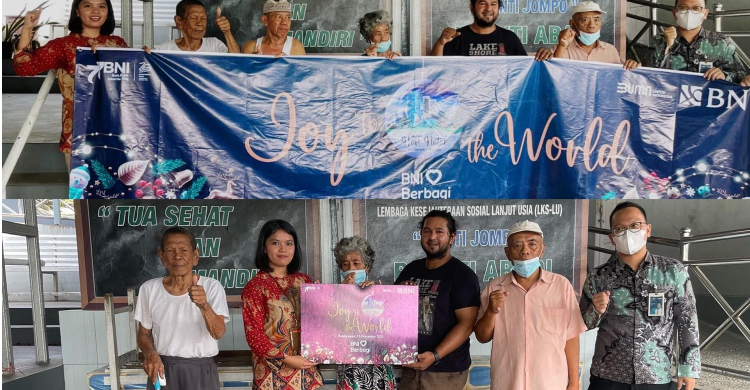 Bantu Kesejahteraan Masyarakat, BNI Berbagi Kasih Jelang Natal 2023
