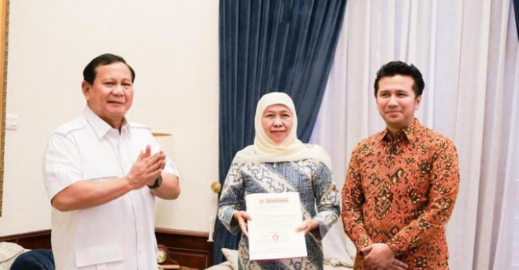 Banyak Tokoh Berkunjung Ke Kertanegara Prabowo Dukung Penuh Khofifah