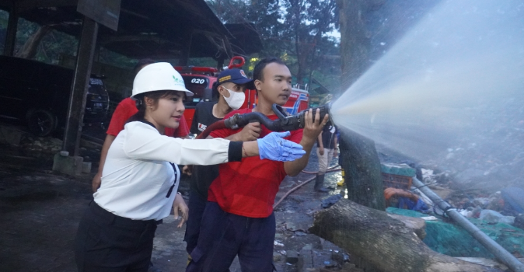 Berkat Kolaborasi, TPA Cipeucang Sukses Tekan Bau Tak Sedap Limbah Sampah