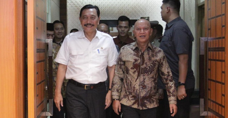 Bertemu Dengan Tim Prabowo, Luhut Beri Saran Kabinet Juga Diisi Orang Muda
