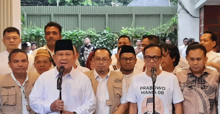 Bertemu Joman, Prabowo Nyatakan Siap Lanjutkan Program Jokowi di 2024