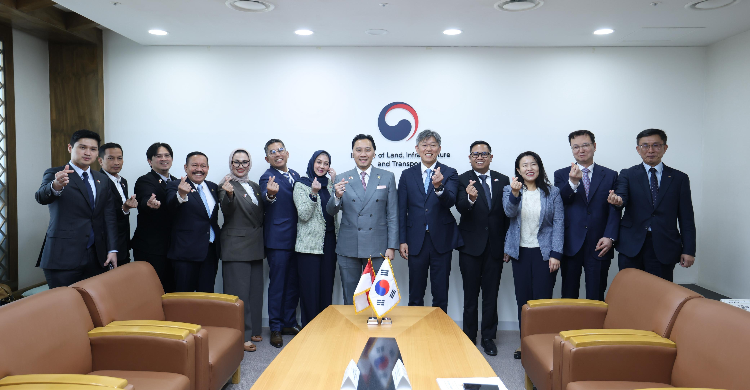 Bertemu Kementerian MOLIT Korea Selatan, Ibas Perkuat Kerja Sama Strategis
