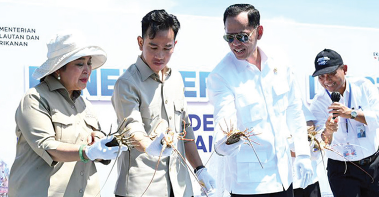 Blusukan Ke Batam Ditemani Mbak Titiek, Gibran Dorong Ekonomi Biru