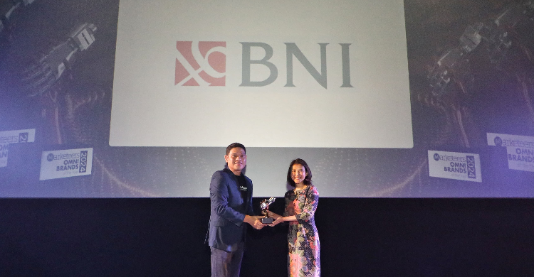 BNI Raih Penghargaan Marketeers OMNI Brand of The Year 2024