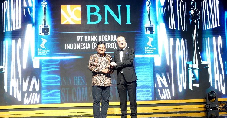 BNI Raih Predikat Best Companies to Work for in Asia untuk Ketiga Kalinya