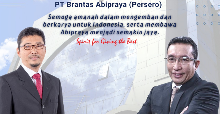 Brantas Abipraya Angkat Dua Direksi Baru