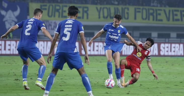 Lawan Barito Putera, Persib Bandung Didenda Rp70 Juta