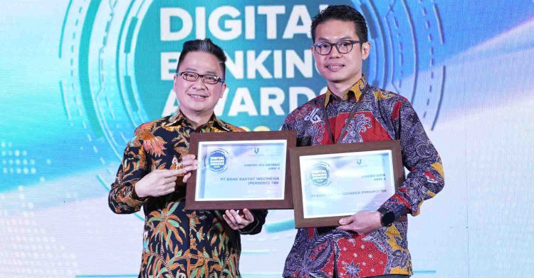 BRI Sabet 2 Penghargaan di Digital Banking Awards 2024