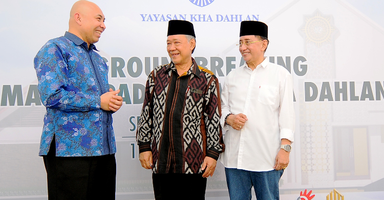 BSI Kontribusi Bangun Masjid Padepokan KH Ahmad Dahlan Di Yogyakarta