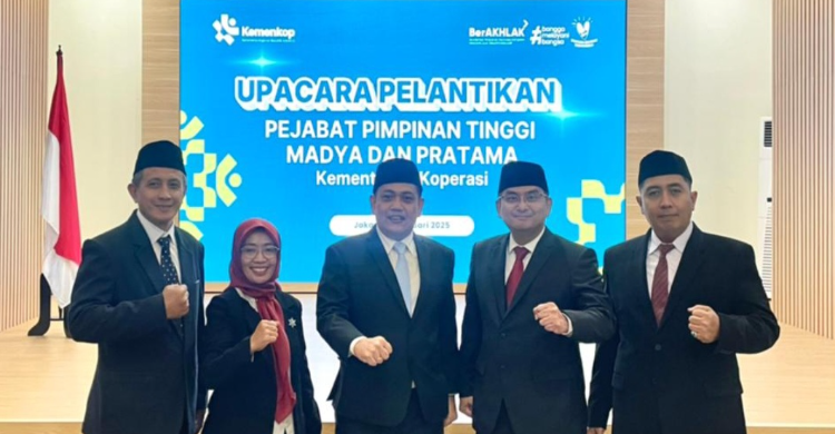 Budi Arie Lantik Panel Barus Jadi Deputi Bidang Pengembangan Usaha Koperasi