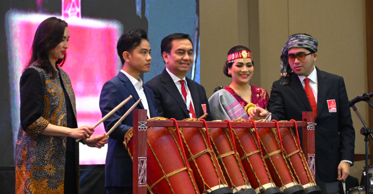 Buka Rakernas Marga Simbolon, Gibran Minta Sinkronisasi Program Nasional