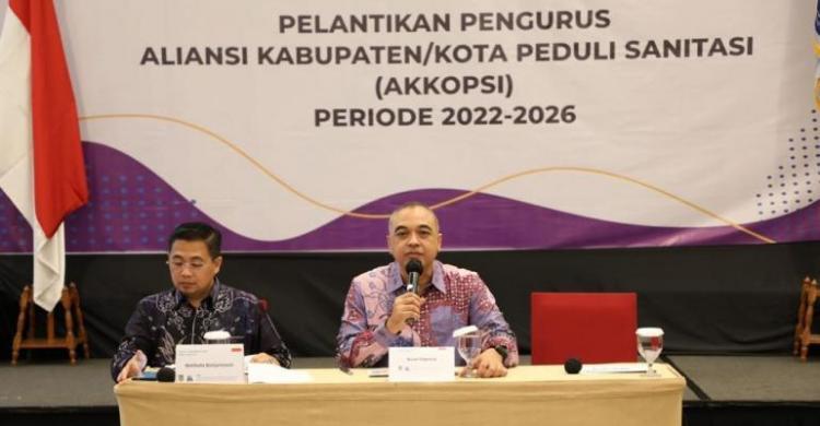 Bupati Zaki Terpilih Jadi Ketua Aliansi Daerah Peduli Sanitasi