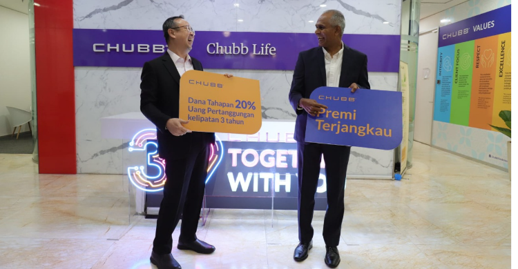 Chubb Life Indonesia Meluncurkan Produk Asuransi Dwiguna Kombinasi