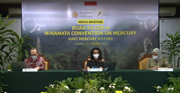 COP-4 Minamata Indonesia Dorong Deklarasi Hapus Penggunaan Merkuri