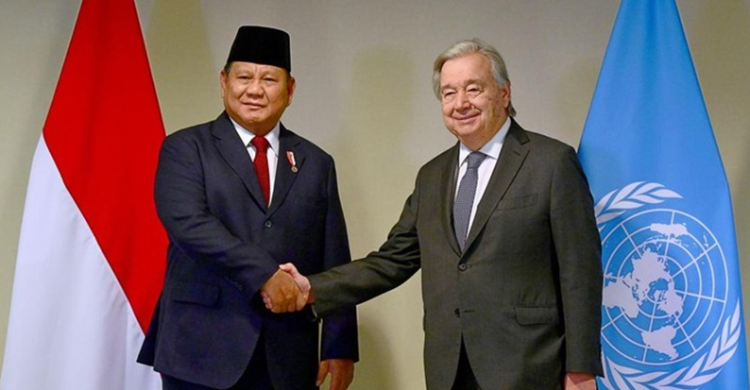 Presiden Prabowo dan Sekjen PBB Bahas Peran RI dalam Perdamaian