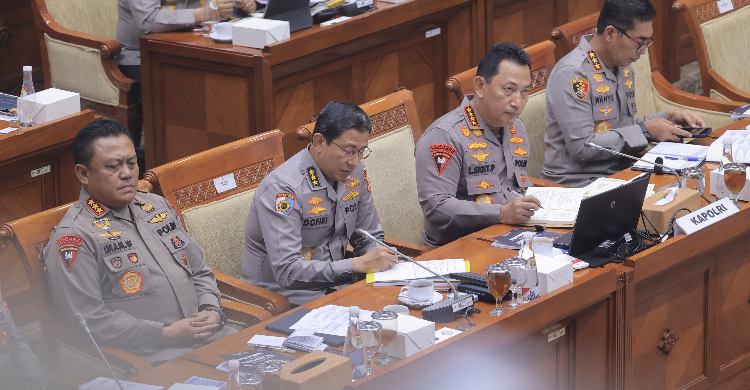 Di DPR, Kapolri Beberkan Strategi Cegah Kebocoran Anggaran Negara