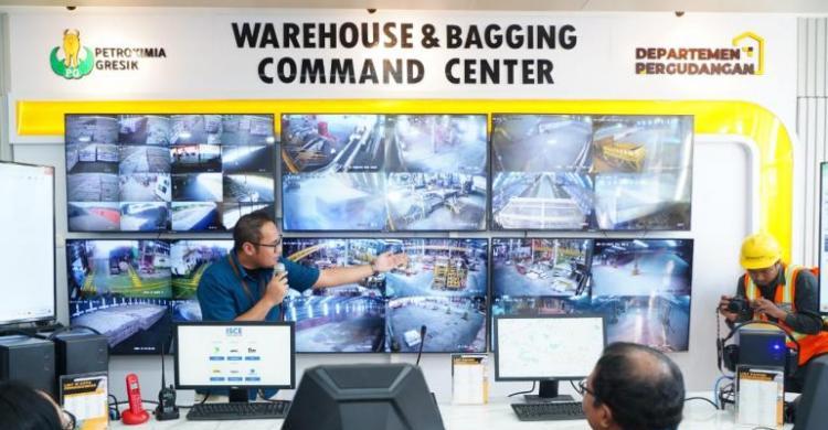 Petrokimia Gresik Luncurkan Warehouse and Bagging Command Center