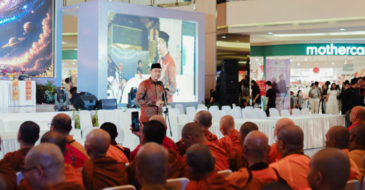 Di Vesak Festival 2026, Stafsus Menag Ajak Umat Jaga Kerukunan