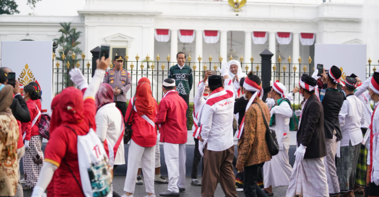 Di Acara Kirab Merah Putih, Kapolri Gelorakan Semangat Persatuan Bangsa