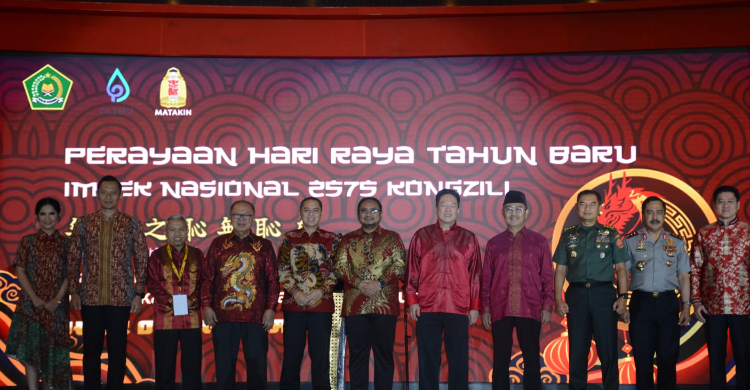 Dihadiri Menag Yaqut, MATAKIN Gelar Perayaan Imlek Nasional 2575 Kongzili