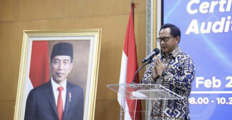 Dinobatkan sebagai Government Chief Audit Executive Tito Kasih Orasi ...