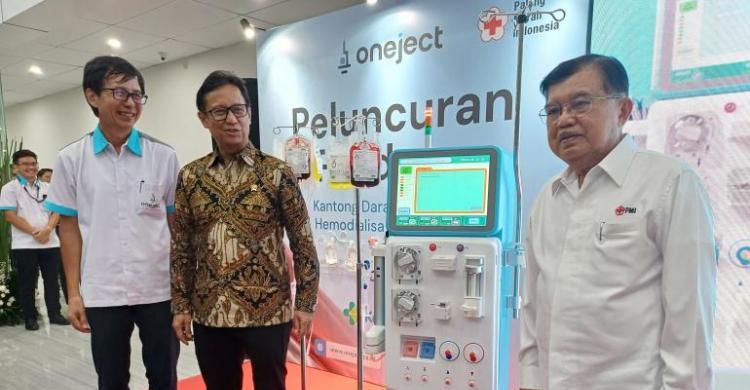 Peresmian Dihadiri Menkes Oneject Siap Pasok 6 Juta Kantong Darah Dan 1.500