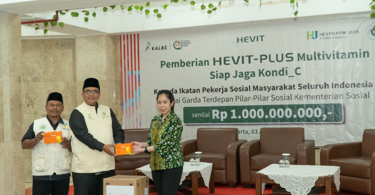 Dorong Masyarakat Sehat, Hexpharm Jaya Bagi-bagi Multivitamin Senilai ...