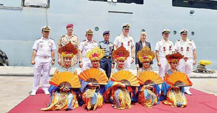 Kapal Perang Jerman Berlabuh di Tanjung Priok, Perkuat Kerja Sama Keamanan