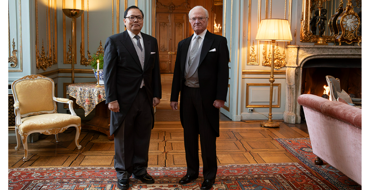 Dubes RI Untuk Swedia Kamapradipta Isnomo Pamitan Kepada Raja Carl XVI ...