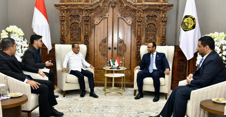 Dubes UEA Abdulla Salem Al Dhaheri Bertemu Bahlil, Bahas Energi Terbarukan