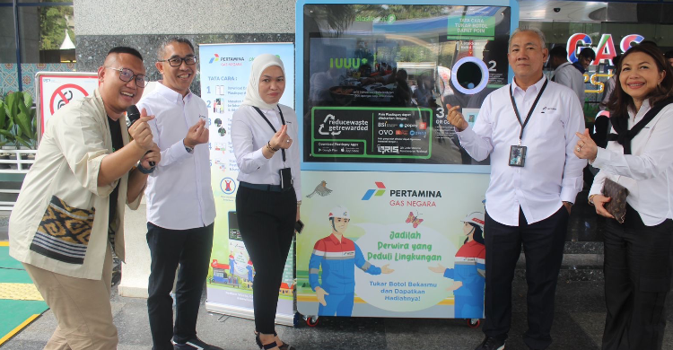 Dukung Dekarbonisasi, PGN Luncurkan Reverse Vending Machine