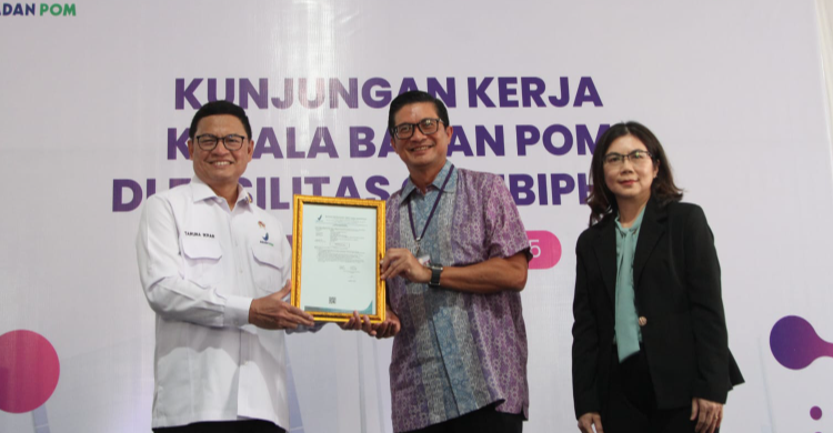 Kepala Badan POM Kunjungi Fasilitas Produksi Combiphar di Padalarang