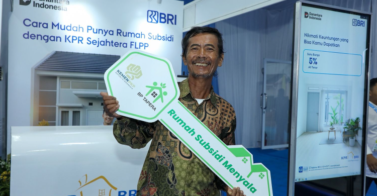 Dukung Program 3 Juta Rumah, BRI Akselerasi Penyaluran KPR FLPP