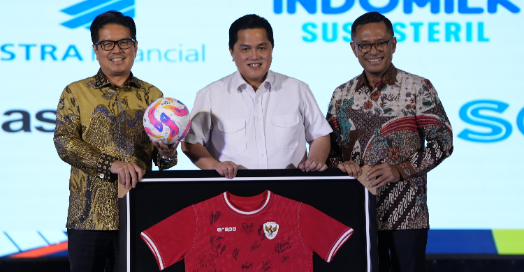 Dukung Sepak Bola Indonesia, Sinar Mas Kembali Jadi Sponsor Timnas