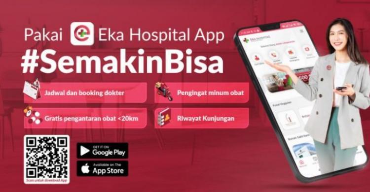 Eka Hospital Group Luncurkan Layanan Eka Hospital Mobile App